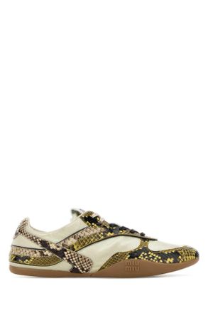 Miu Miu Allacciate Sneaker - White