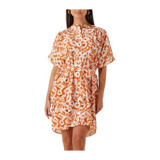 Pom Amsterdam Damen, Kleider, Mehrfarbig, LGröße