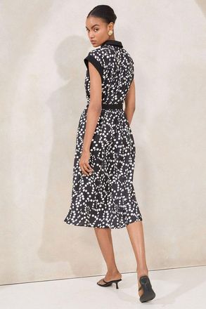 Lipsy Midikleid Lipsy Spot Midi-Hemdkleid mit Kn&ouml;pfen, Regular (1-tlg)