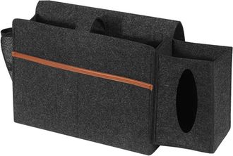 Cabilock Gro&szlig;e Filztasche zum Einh&auml;ngen Am Bett und Sofa Multifunktionaler H&auml;nge Organizer mit Mehreren F&auml;chern Platzsparend f&uuml;r Schlafzimmer Wohnzimmer Nachtt