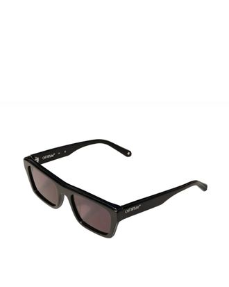 Off-white Unisex Sunglasses Flint Shiny Black Acetate