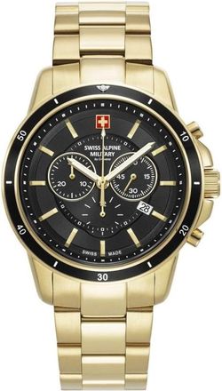 Swiss Alpine Military Douglas Chronograph 7089.9117 - - Accessories - Herren - Gelb - ONE SIZE
