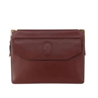 Cartier Pre-owned Cuir pochettes-minaudieres - Femme - Pre-owned - Rouge - Taille: ONE Size