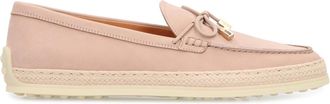 Tod's Femme, Chaussures, Rose, Taille: 38 EU Mocassins Orn&eacute;s dun