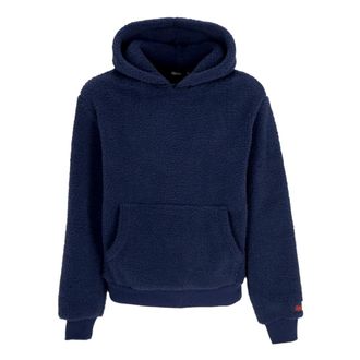 Dolly Noire Sherpa Hoodie mit verstellbarer Kapuze - - Sweatshirts & Hoodies - Herren - Blau - L