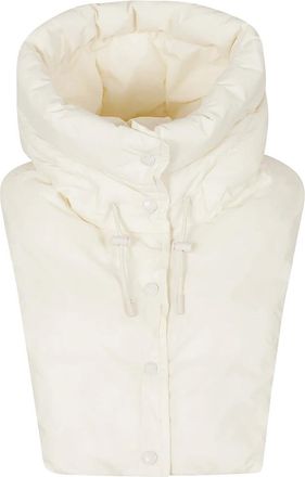 Yves Salomon Femme, Accessoires, Blanc, Taille: ONE Size Capuche