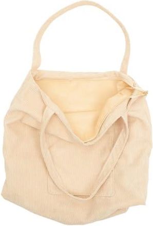 Frcolor Sac Fourre Tout Côtelé Capacité pour Femme Sac Bandoulière Pratique et Mode pour Adolescentes Accessoire Extérieur et Réutilisable