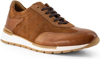 Prime Shoes Herren Sneaker braun Velours
