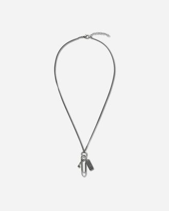 Maison Margiela Paperclip Chain Necklace Silver
