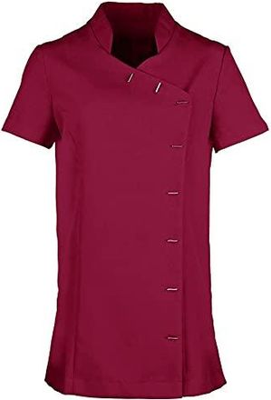 Generic T-shirt pour femme - Chemisier de base, Bordeaux, XL
