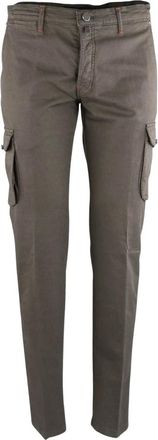 Kiton Homme, Pantalons, Brun, Taille: W40 Pantalon Cargo en Coton EA