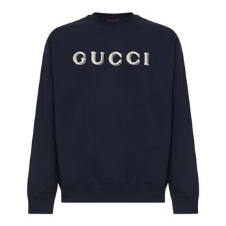 Gucci Herren, Sweatshirts & Hoodies, Blau, SGr&ouml;&szlig;e