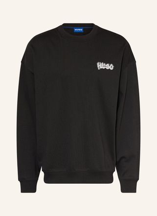 HUGO BOSS Hugo Sweatshirt Nyrocrew schwarz