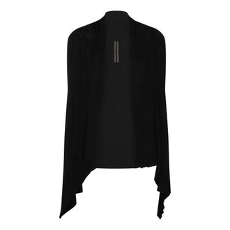 Rick Owens Femme, Pulls, Noir, Taille: 40 FR Cardigan en maille