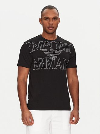 Emporio Armani T-Shirt EM000574 AF12326 UC001 Schwarz Regular Fit