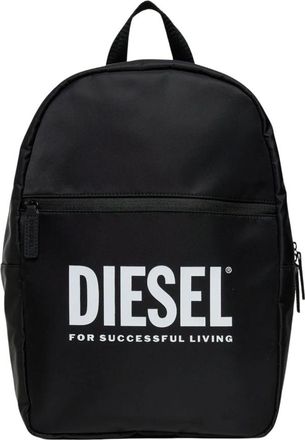 Diesel Homme, Sacs, Noir, Taille: ONE Size Nylon Backpack