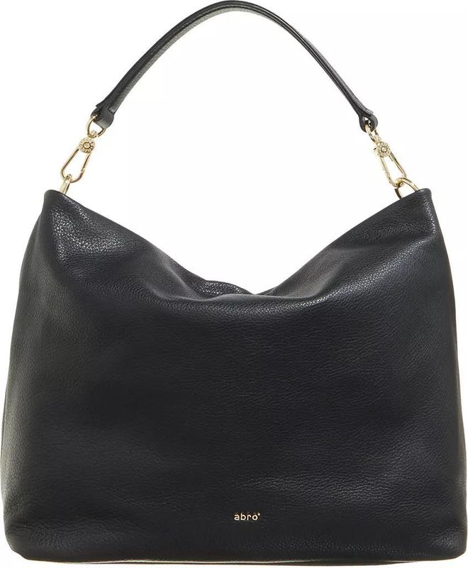 Abro Hobo Bags - Beutel Kaia/ Black/Gold - Gr. unisize - in Schwarz - f&uuml;r Damen