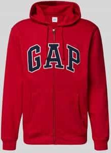 GAP Sweatjacke mit Logo und K&auml;nguru-Tasche