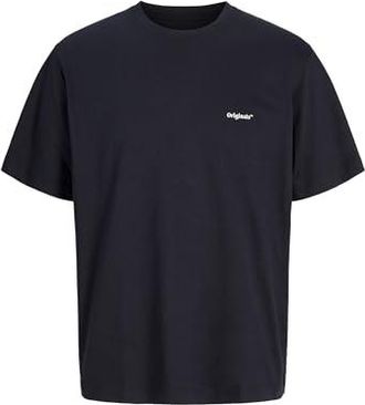 Jack & Jones Jorparos Easter Sketch T-Shirt &agrave; col Rond, Noir, S