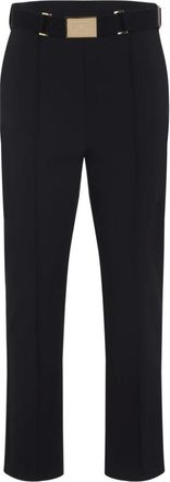 Elisabetta Franchi Femme, Pantalons, Noir, Taille: 36 FR Vela Pants