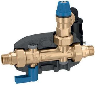 Caleffi Sicherheitsgruppe f&uuml;r WW-Bereiter Warmwasserspeicher 1/2 10 bar DN15 dvgw 528041 - Caleffi