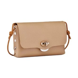 Zanellato Femme, Sacs, Beige, Taille: ONE Size Pochette Lettera
