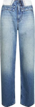 Maison Margiela Femme, Jeans, Bleu, Taille: W25 Jeans droits