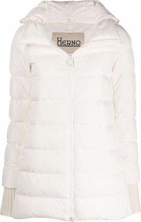 Herno Kurzer Mantel - Weiß