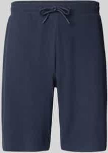 Christian Berg Shorts mit Strukturmuster und elastischem Bund