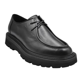 Woolrich Homme, Chaussures, Noir, Taille: 43 EU Derbies en cuir de veau