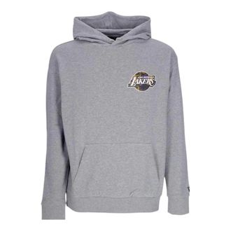 New Era LA Lakers NBA Team Logo Hoodie - - Sweatshirts & Hoodies - Herren - Grau - M