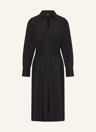 HUGO BOSS Hemdblusenkleid Drepil schwarz
