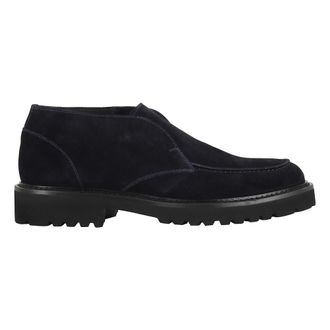 Doucal's Blaue Wildleder Chukka Stiefel Elastisch - - Shoes - Herren - Blau - 41 EU