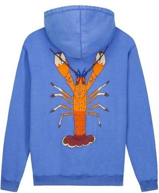 Maison Labiche Sweat Reaumur Lobster &agrave; capuche en coton