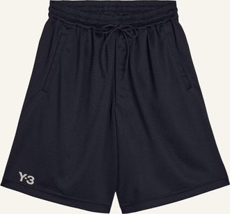 Yohji Yamamoto Y-3 Mesh Shorts schwarz