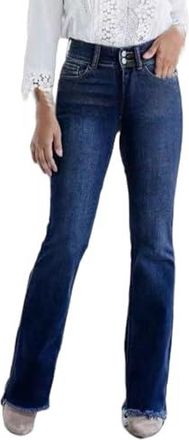 Generic Boyfriend Jean pour femme - Coupe droite - R&eacute;tro - &Eacute;l&eacute;gant et confortable - Coupe droite - Pantalon long d&eacute;contract&eacute; - Couleur unie - Pantalon long - 