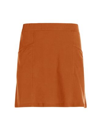 vishes Damen-Minirock in Orange I Gr&ouml;&szlig;e XL (40-42) I Bequem & modisch f&uuml;r Alltag & Freizeit I Handgefertigt aus 100% Baumwolle I F&uuml;r warme & kalte Monate I N