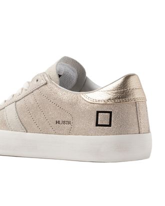 D.A.T.E. Hill Low Sneaker - Platinum