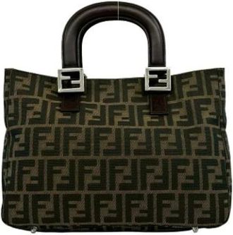 Fendi Sac cabas vintage Pre-owned - Femme - Pre-owned - Brun - Taille: ONE Size