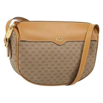 Gucci Sac bandouli&egrave;re en plastique Pre-owned - Femme - Pre-owned - Beige - Taille: ONE Size