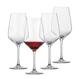 Schott Zwiesel Rotweinglas Tulip (4er-Set), zeitlose Weingl&auml;ser f&uuml;r Rotwein, sp&uuml;lmaschinenfeste Tritan-Kristallgl&auml;ser, Made in Germany (Art.-Nr. 123606)