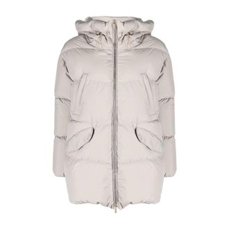 Moorer Graue Calliope Pufferjacke - - Jackets - Damen - Grau - 3XS