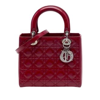 Dior Pre-owned Lady Dior Handtasche - - Pre-owned - Damen - Rot - ONE SIZE