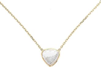 Moritz Glik collier Naipe Heart-ish en or 18ct à diamant