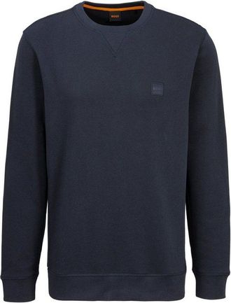 HUGO BOSS Sweatshirt Westart mit BOSS Logopatch