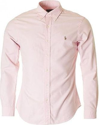 Ralph Lauren Slim Ft BD Ppc BSR Pink Chemise de Loisirs, Rose (Rose A6190), M Hommes