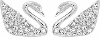 Swarovski Swan Ohrstecker - - Accessories - Damen - Grau - ONE SIZE