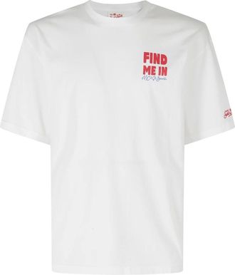 MC2 Saint Barth Homme, Tops, Blanc, Taille: M Delmar T-shirt