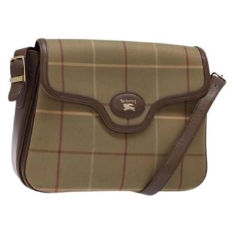 Burberry Sac bandouli&egrave;re vintage Pre-owned - Femme - Pre-owned - Beige - Taille: ONE Size