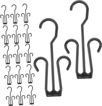 Aboofan 36 Stück Schuhtrockner Aus Kunststoff Schuhaufhänger Einzelhandel Schuh Organizer Aus Kunststoff Schuhtrocknerhaken Schuhregal Multifunktionale